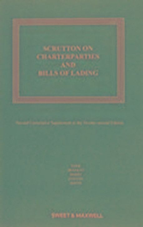 Scrutton on Charterparties and Bills of Lading | Bernard Eder - 교보문고