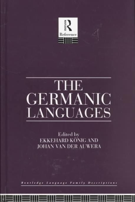 The Germanic Languages | Van, Der Auwera - 교보문고