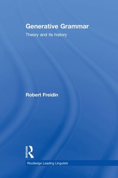 Generative Grammar | Robert A. Freidin - 교보문고