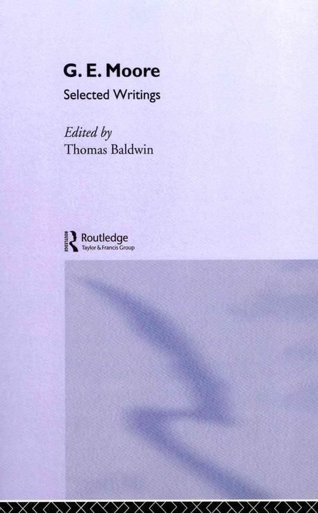 G.E. Moore | G.E. Moore - 교보문고