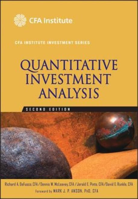Quantitative Investment Analysis | Defusco, Richard Armand/ McLeavey, Dennis W./ Pint - 교보문고