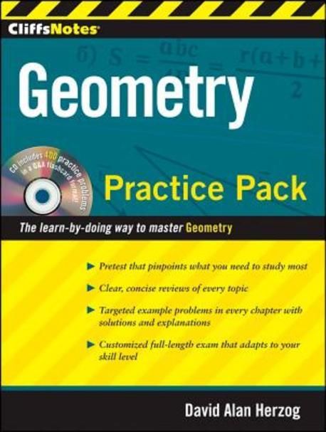 CliffsNotes Geometry Practice Pack: with CD-ROM (Paperback) | Herzog ...