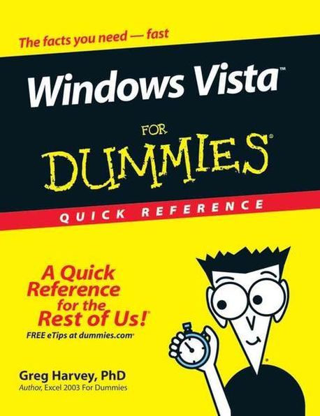 Windows Vista for Dummies Quick Reference | Harvey, Greg - 교보문고