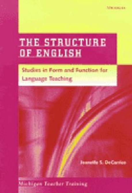 Structure of English | Decarrico, Jeanette S. - 교보문고