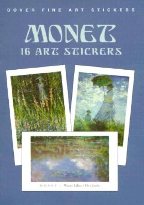 Monet: 16 Art Stickers | Claude Monet - 교보문고