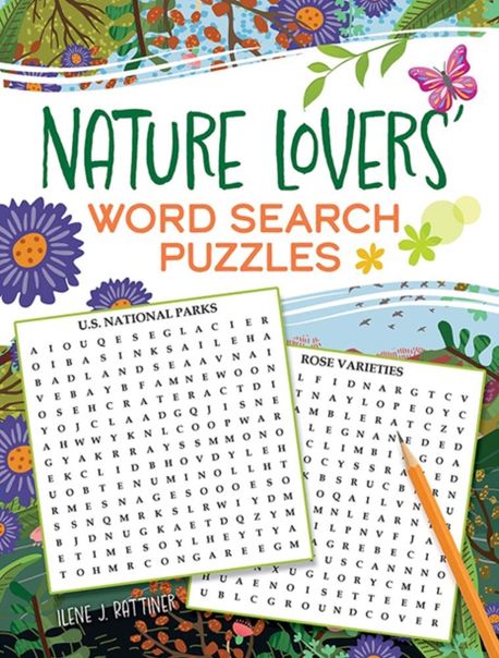 Nature Lovers' Word Search Puzzles | Ilene Rattine - 교보문고
