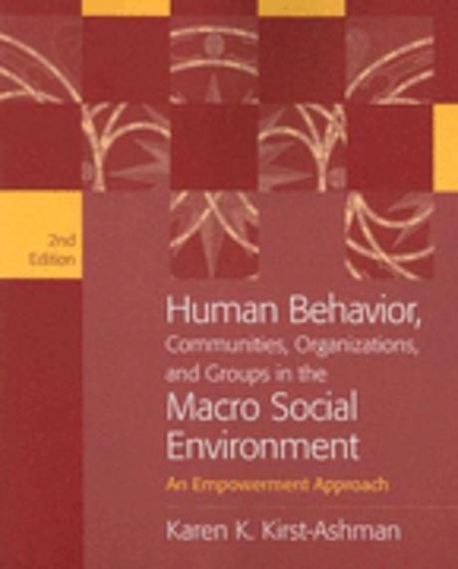 Human Behavior, Communities, Organizations, and Groups in the Macro ...