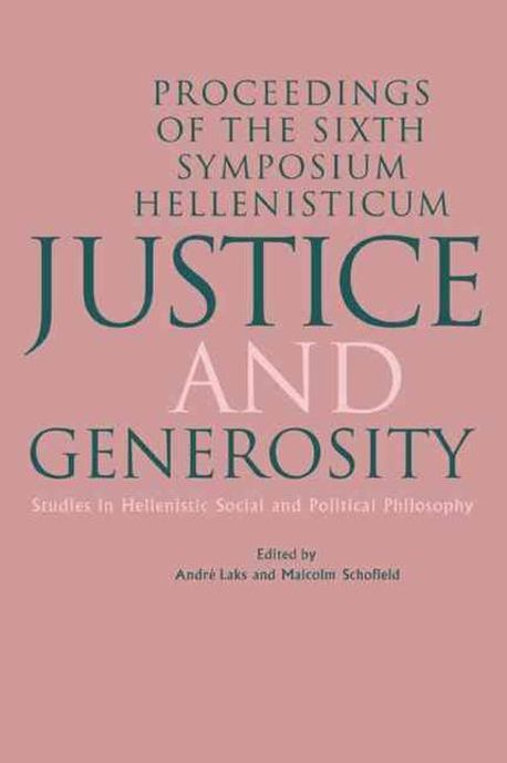 Justice and Generosity | Laks, Andre - 교보문고