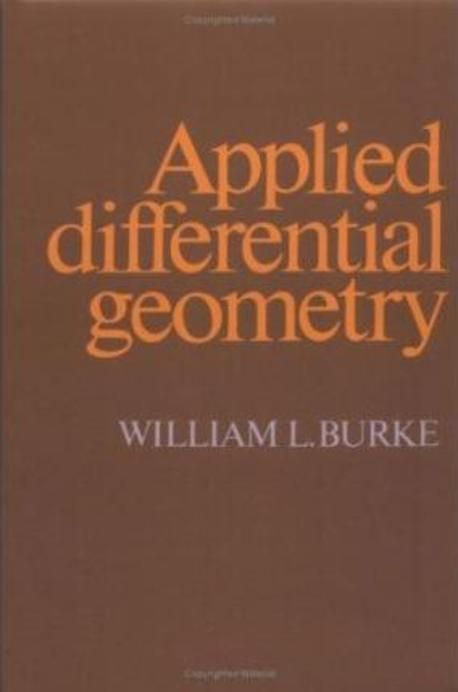 Applied Differential Geometry | Burke, William L. - 교보문고