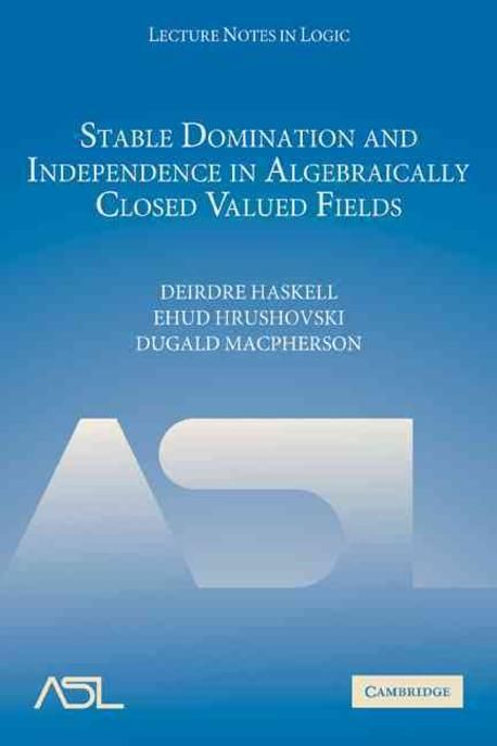 Stable Domination and Independence in Algebraically Closed Valued ...
