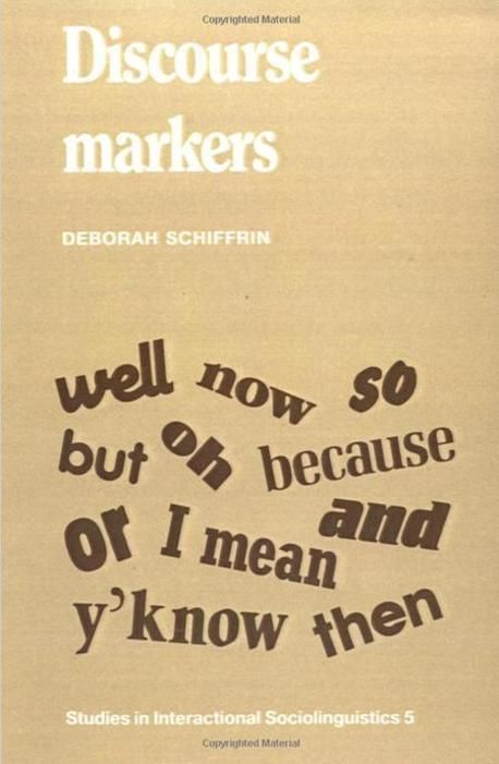 Discourse Markers | Schiffrin, Deborah - 교보문고