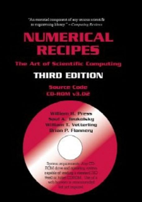 Numerical Recipes Source Code CD-ROM 3rd Edition | Press, William H. - 교보문고