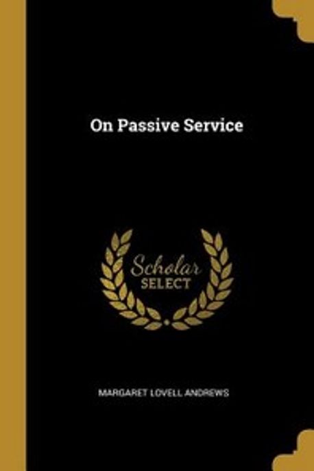 On Passive Service | - 교보문고