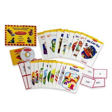 High Frequency Readers box Set (With CD & Flashcard) | Scholastic - 교보문고