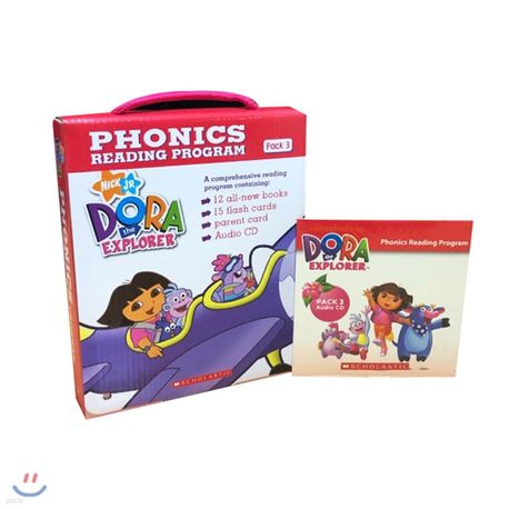 Dora the Explorer : Phonics Reading Program Pack 3 12종 세트 (with CD ...