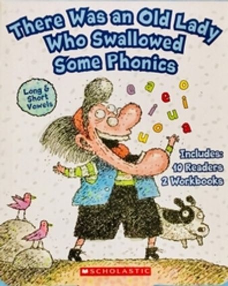 There Was An Old Lady Who Swallowed Some Phonics - 12 Book Box Set ...
