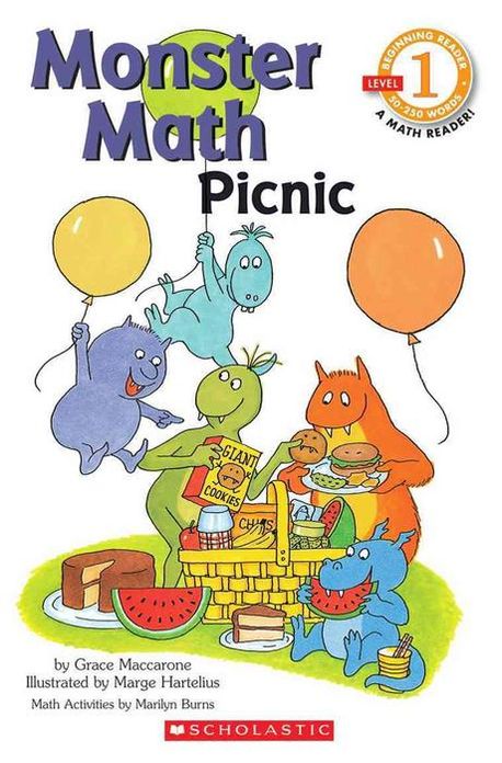 Monster Math Picnic : Hello Math Reader! Level 1 | Maccarone, Grace - 교보문고