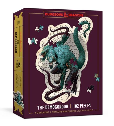 Dungeons & Dragons Mini Shaped Jigsaw Puzzle | Official Dungeons ...