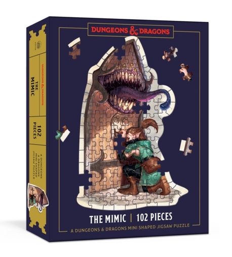 Dungeons & Dragons Mini Shaped Jigsaw Puzzle | Official Dungeons ...