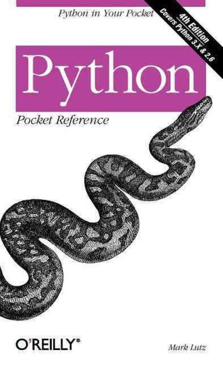 Python, 4/e : Pocket Reference | Lutz, Mark - 교보문고