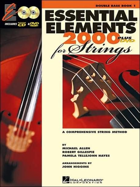 Essential Elements for Strings for Double Bass - Book 1 with Eei (Book/Online Audio) [With CD ...