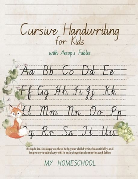 Cursive Handwriting for Kids with Aesop's Fables | Morrow, Michelle R ...