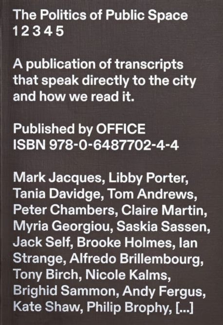 The Politics of Public Space | Tom Muratore - 교보문고