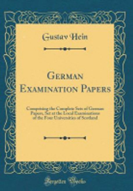 German Examination Papers | Hein, Gustav - 교보문고