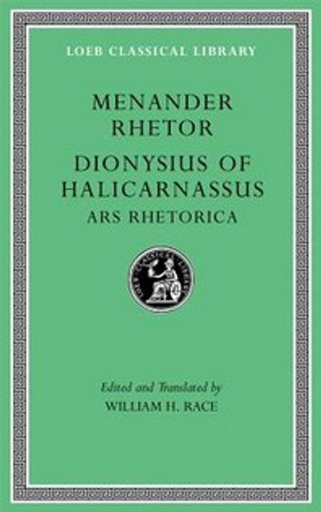 Menander Rhetor. Dionysius of Halicarnassus, Ars Rhetorica | Menander ...