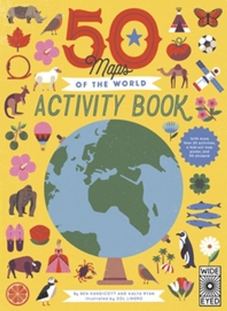 50 Maps of the World Activity Book | Linero, Sol - 교보문고