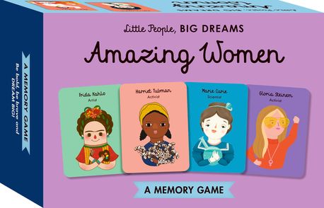 Little People, Big Dreams Amazing Women Memory Game | Sanchez Vegara ...