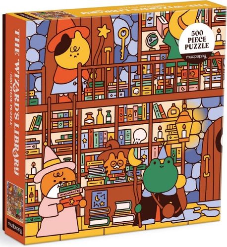 The Wizard's Library 500 Piece Family Puzzle | Mudpuppy - 교보문고