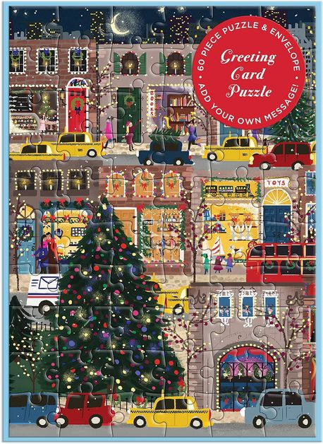 Joy Laforme Winter Lights Greeting Card Puzzle | Galison - 교보문고