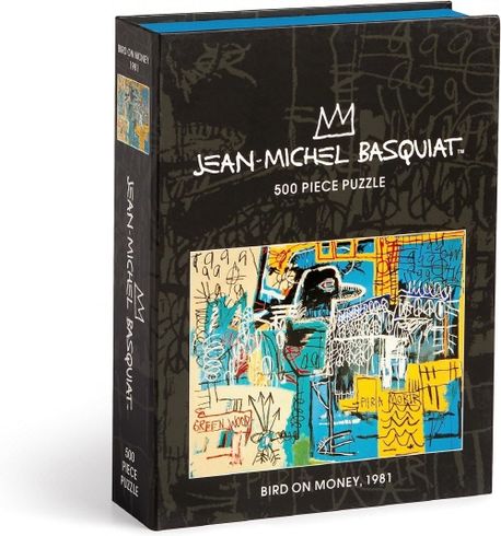 Basquiat Bird on Money 500 Piece Book Puzzle | Galison - 교보문고
