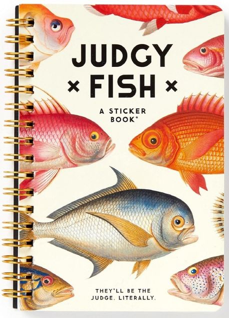 Judgy Fish Sticker Book | Brass Monkey - 교보문고