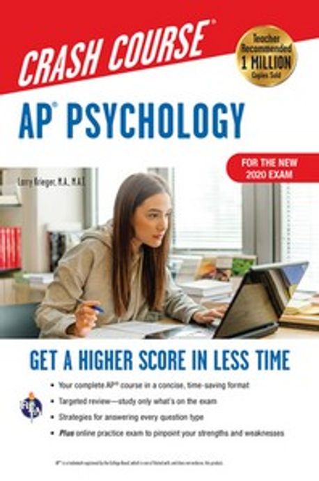 Ap(r) Psychology Crash Course, Book + Online | Krieger, Larry - 교보문고