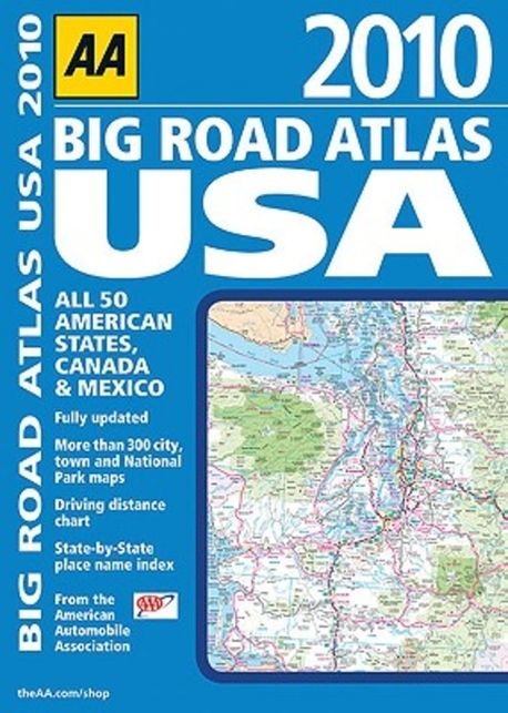 AA Big Road Atlas USA 2010 | AA Publishing/ / - 교보문고
