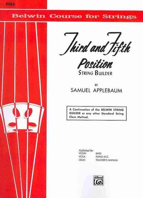 3rd and 5th Position String Builder | Applebaum, Samuel - 교보문고