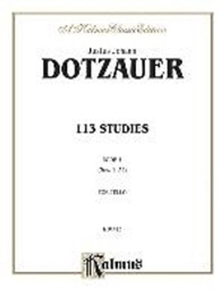 113 Studies : Book 1 for Cello | Dotzauer, Justus Johann (COP) - 교보문고