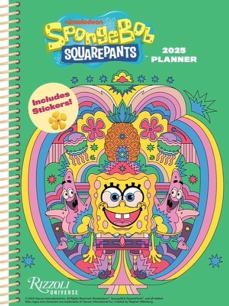 Spongebob Squarepants 2025 Planner | Viacom International Inc - 교보문고