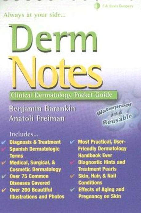 Derm notes : Dermatology Clinical Pocket Guide | Barankin, Benjamin, M ...