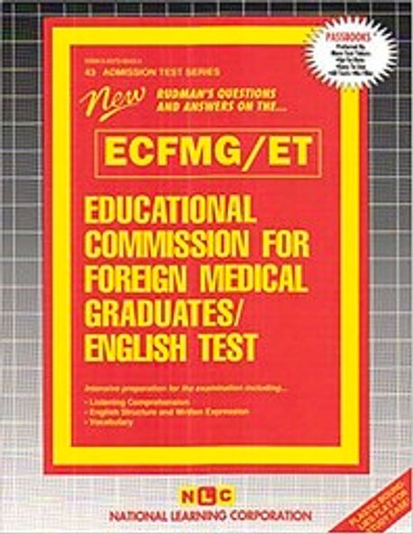 Educational Commission for Foreign Medical Graduates English Test ...