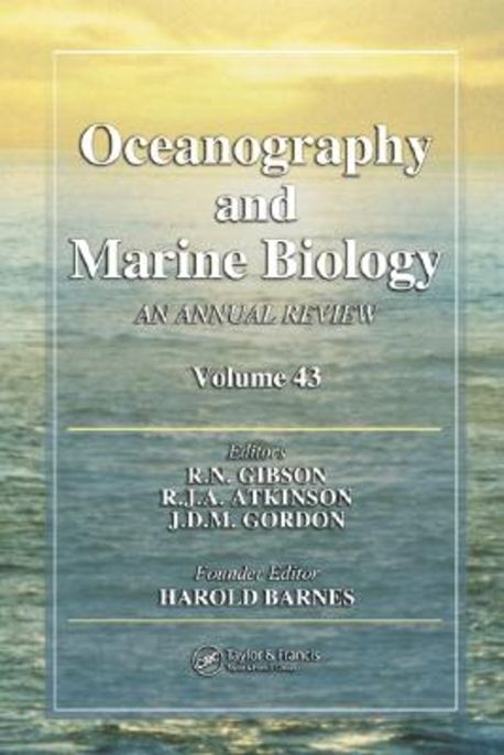 Oceanography And Marine Biology | Gibson, R. N. (EDT)/ Atkinson, R. J. A. (EDT)/ Gor - 교보문고