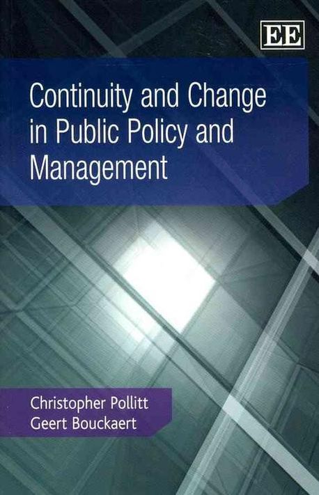 Continuity and Change in Public Policy and Management | Pollitt ...