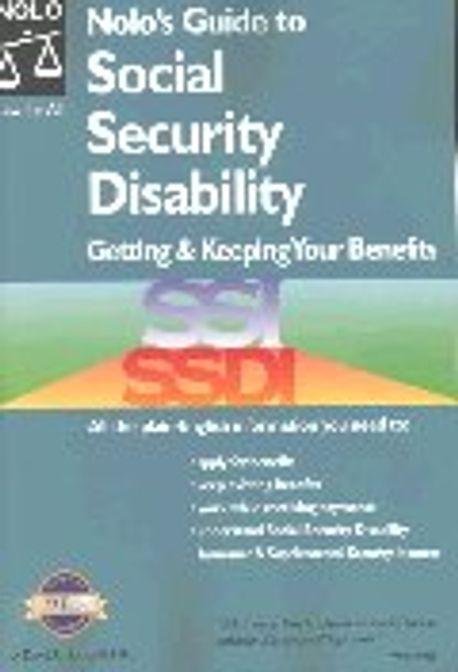 Nolo's Guide to Social Security Disability : Getting & Keeping Your ...