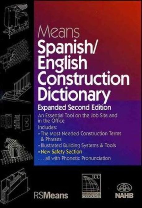 Means Spanish/English Construction Dictionary/Means Diccionario Ingles/Espanol de La ...