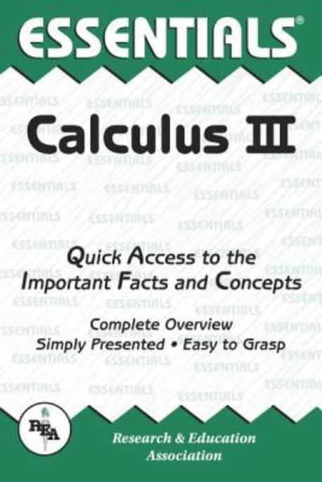 Calculus III Essentials | Research & Education Association - 교보문고