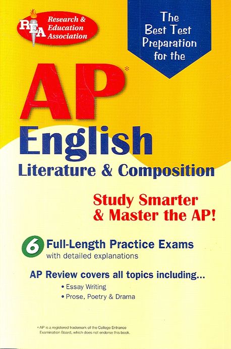 AP English Literature and Composition | Research Education Assn Staff ...