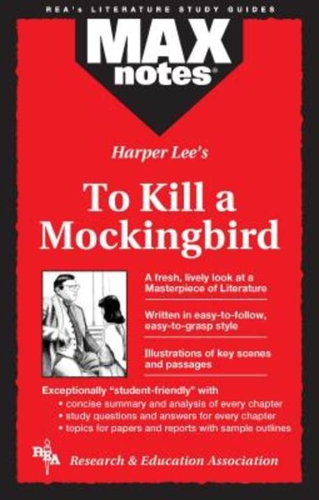 To Kill a Mockingbird (Maxnotes Literature Guides) | Research ...