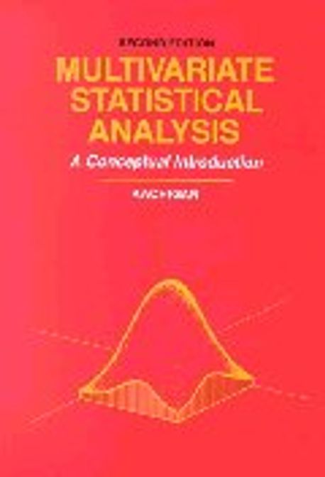 Multivariate Statistical Analysis | Kash - 교보문고